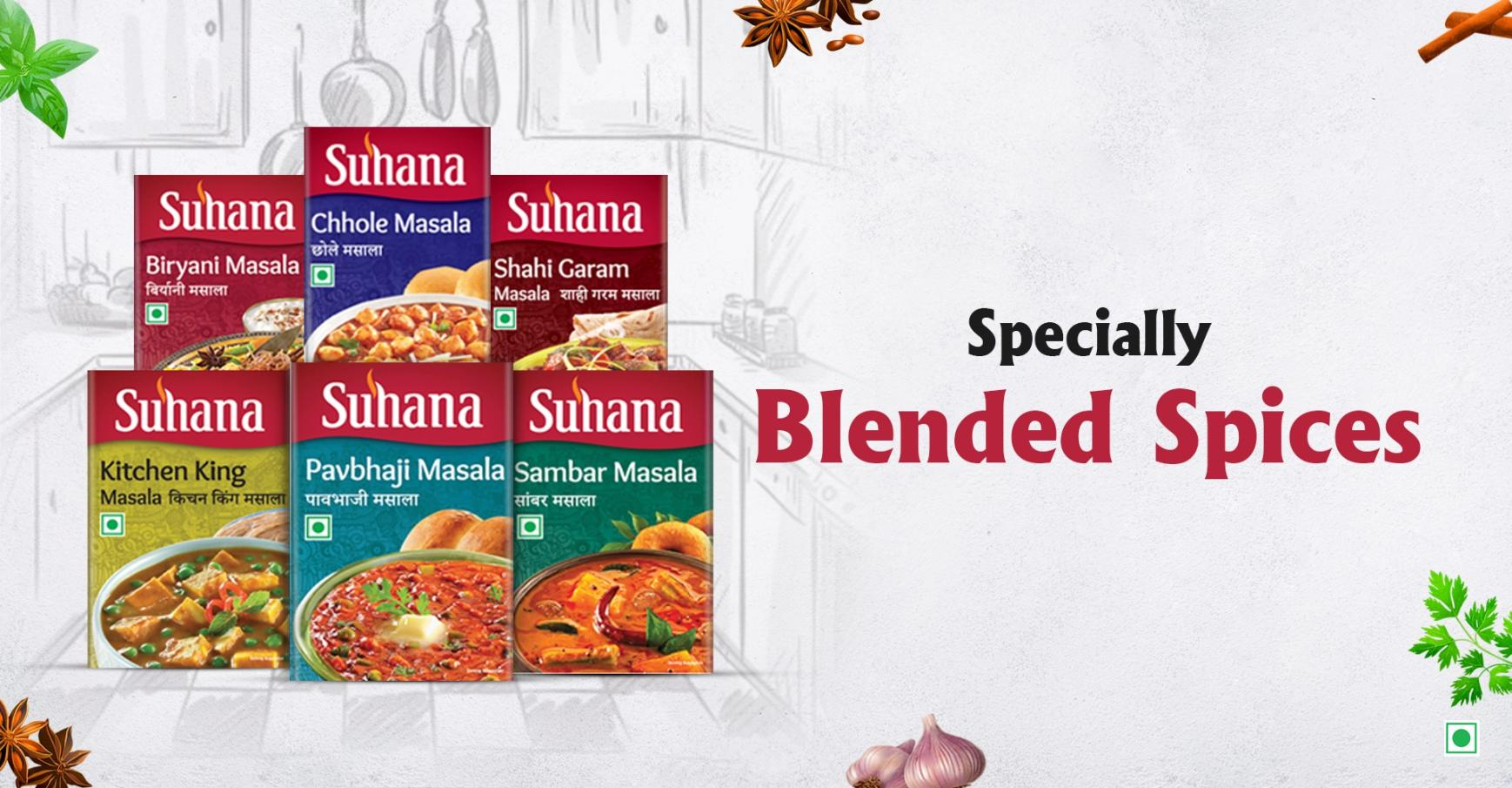 Blended Spices – Suhana Masale